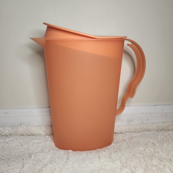 Tupperware | Kitchen | Orange Tupperware Pitcher | Poshmark